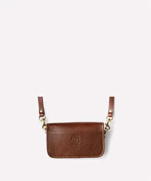 Ghurka Harlow I No. 203 Crossbody Bag - Vintage Chestnut Leather