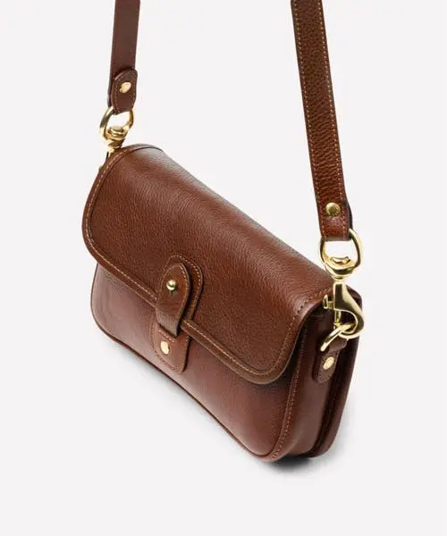 Ghurka Harlow I No. 203 Crossbody Bag - Vintage Chestnut Leather
