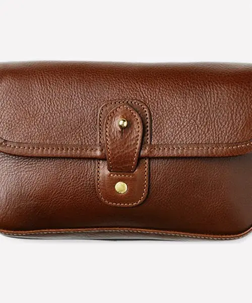 Ghurka Harlow I No. 203 Crossbody Bag - Vintage Chestnut Leather