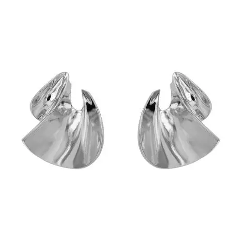 BLACK SUEDE STUDIO Lola Earrings - Silver