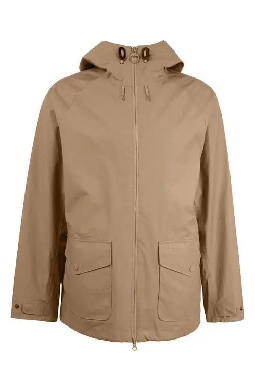 Barbour Whitstone Waterproof Jacket - Military Brown