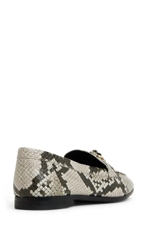 Aldo Logo-adorned Loafer - White/black