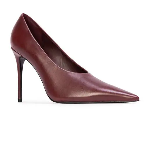 BLACK SUEDE STUDIO Jona 100 Pump - Black Leather