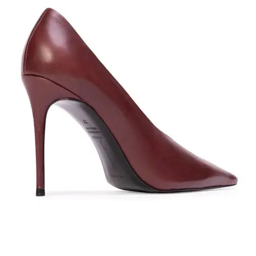 BLACK SUEDE STUDIO Jona 100 Pump - Black Leather