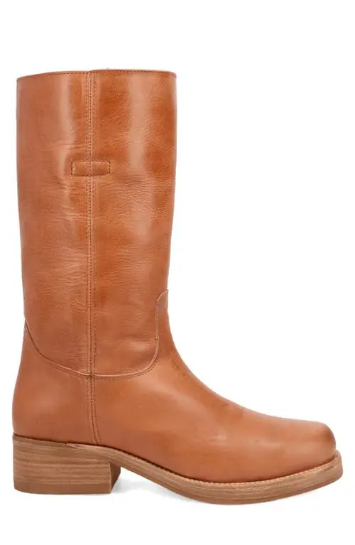 DINGO Tall Leather Boots - Tan