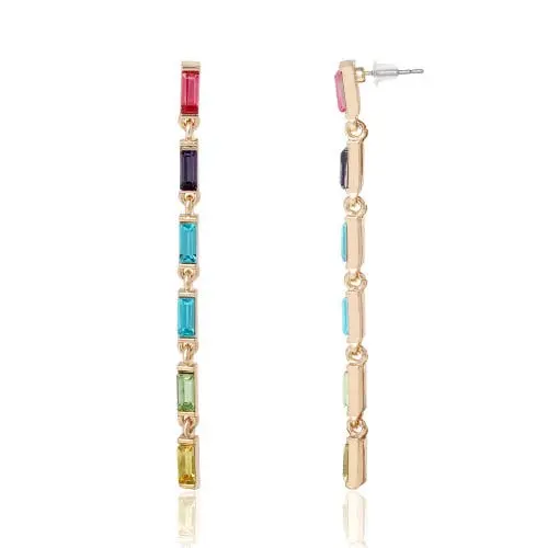 Bcbgmaxazria Linear Drop Earrings - Gold