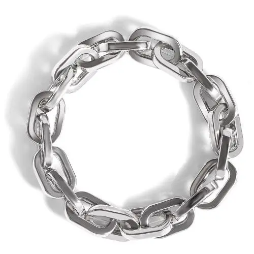 Jessica Simpson Metal Link Chain Bracelet