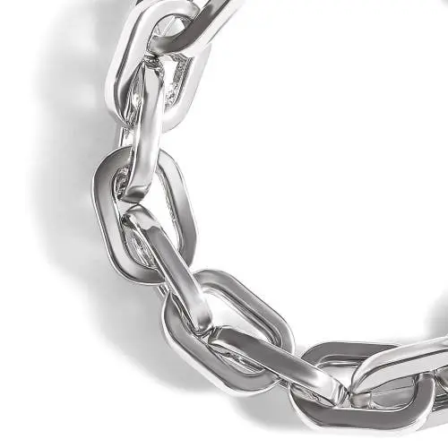 Jessica Simpson Mixed Metal Link Chain Bracelet
