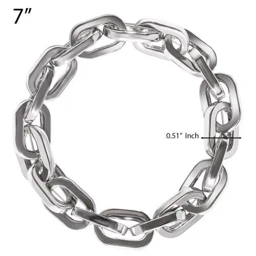 Jessica Simpson Mixed Metal Link Chain Bracelet