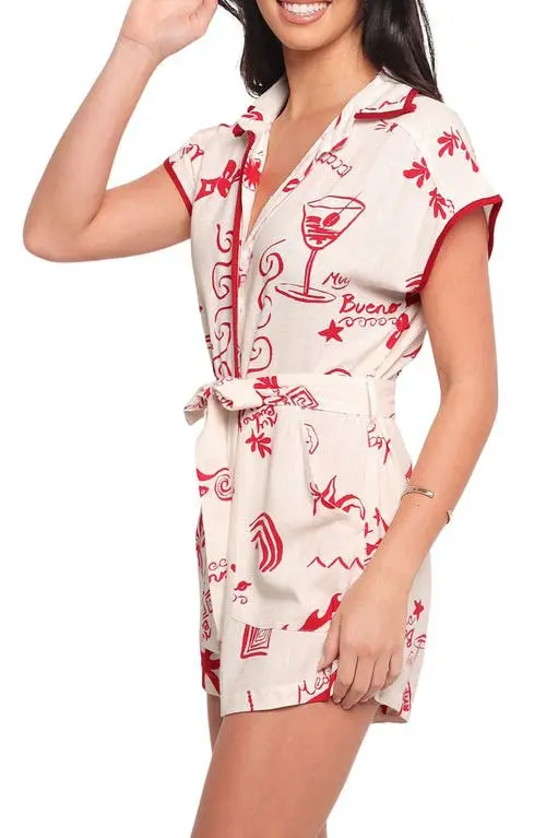 PETAL & PUP Kensie Printed Romper