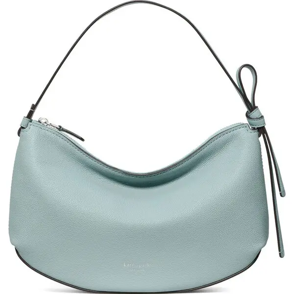 Kate Spade New York Loop Pebble Leather Shoulder Bag - English Sea