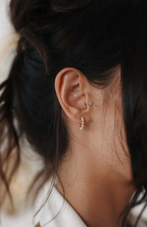 UNTAMED PETALS Jessica Mini Hoop Earrings