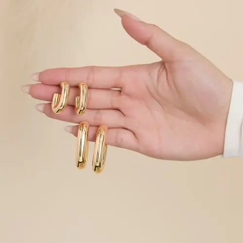 Jessica Simpson Hoop Earring Set