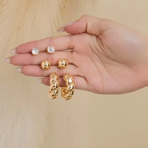 Jessica Simpson Earring Set Of 3
