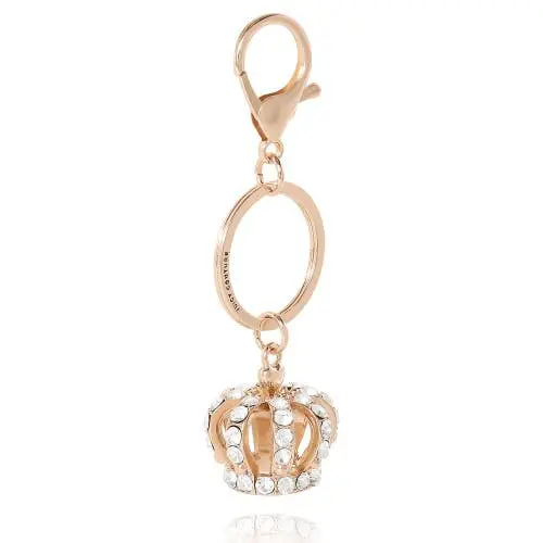 Juicy Couture Crystal Crown Keychain