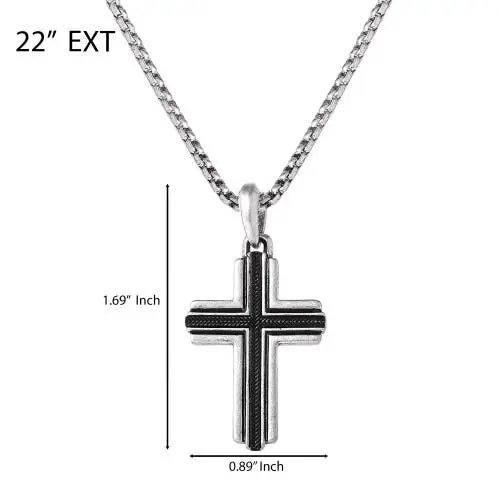 Lucky Brand Cross Pendant Necklace