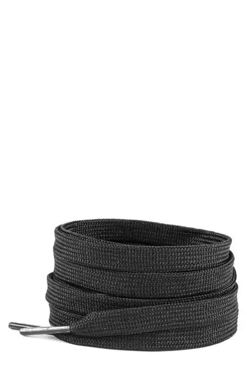 WAVES CALIFORNIA 63-inch Premium Flat Shoelaces - Core Black