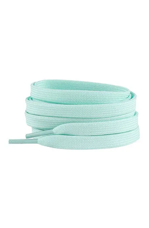 WAVES CALIFORNIA 63-inch Premium Flat Shoelaces - Mint Green