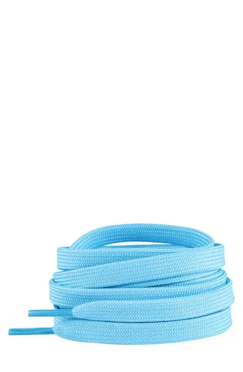 WAVES CALIFORNIA 63-inch Premium Flat Shoelaces - University Blue
