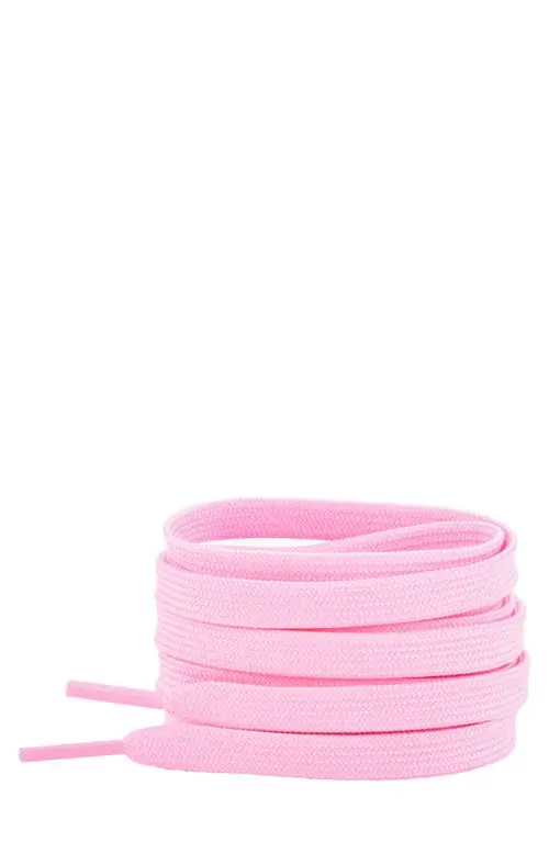 WAVES CALIFORNIA 47-inch Premium Flat Shoelaces - Candy Pink