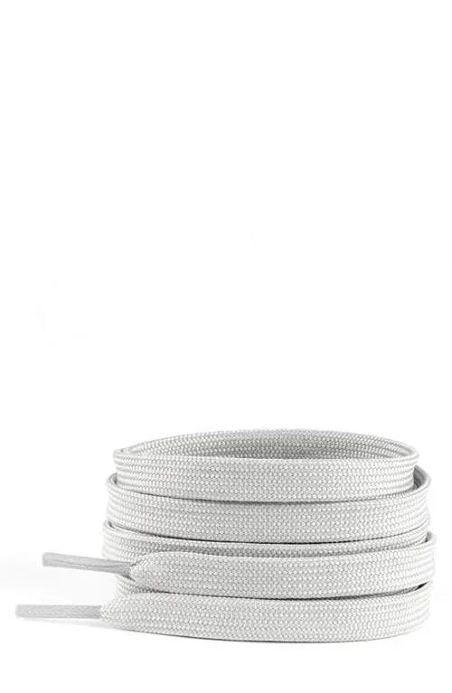 WAVES CALIFORNIA 47-inch Premium Flat Shoelaces - Cool Grey