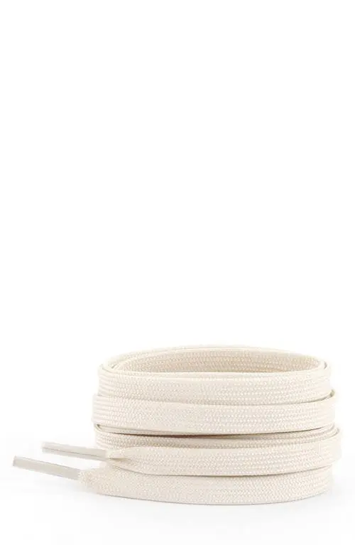 WAVES CALIFORNIA 47-inch Premium Flat Shoelaces - Cream