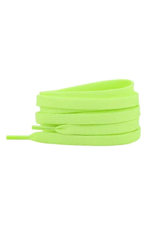 WAVES CALIFORNIA 47-inch Premium Flat Shoelaces - Volt