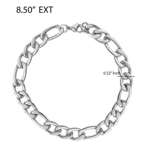 Lucky Brand Figaro Chain And Bracelet Set