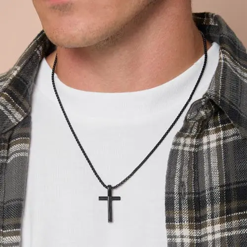 Lucky Brand Cross Pendant Necklace