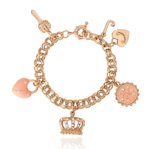 Juicy Couture Tone Charm Bracelet - Gold