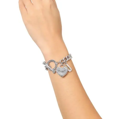 Juicy Couture Toggle Charm Bracelet - Silver