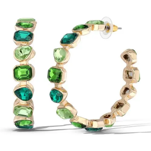 Jessica Simpson Gold-tone Hoop Earrings