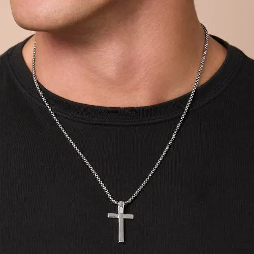 Lucky Brand Cross Pendant Necklace