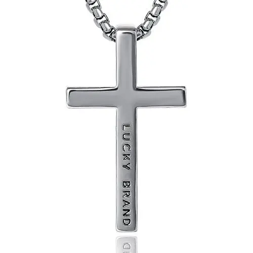 Lucky Brand Cross Pendant Necklace