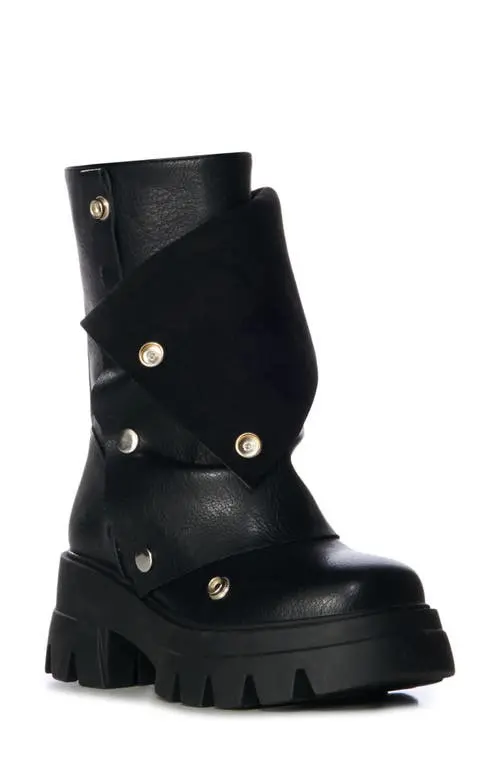 AZALEA WANG Bharti Lug Sole Bootie