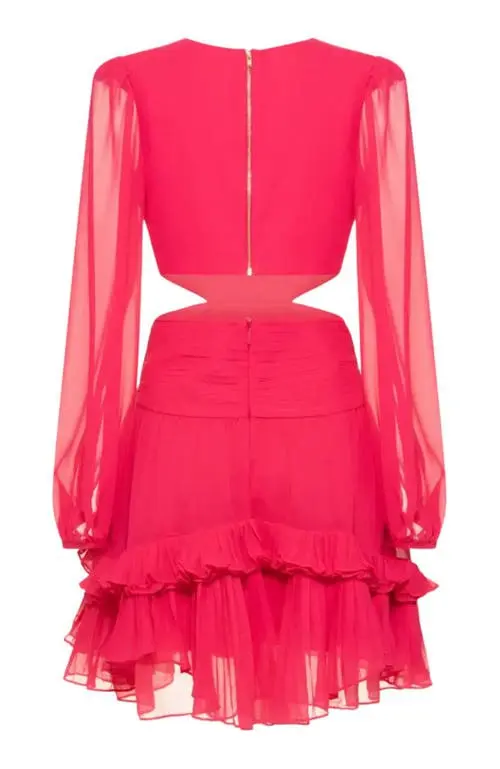 PatBO Mini Dress With Cutout Detail