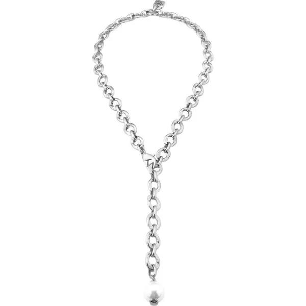 UNODE50 Oval Rhythm Necklace - Silver
