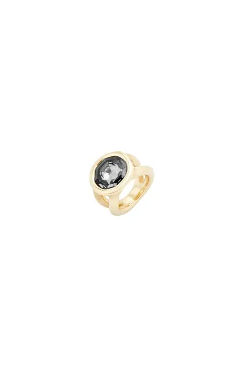 UNODE50 Double Band Crystal Ring