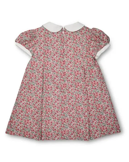 FLORENCE EISEMAN Floral Print Dress With Flower Appliqués