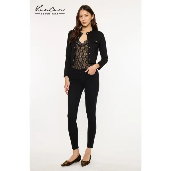 KANCAN Mid-rise Super Skinny Jeans