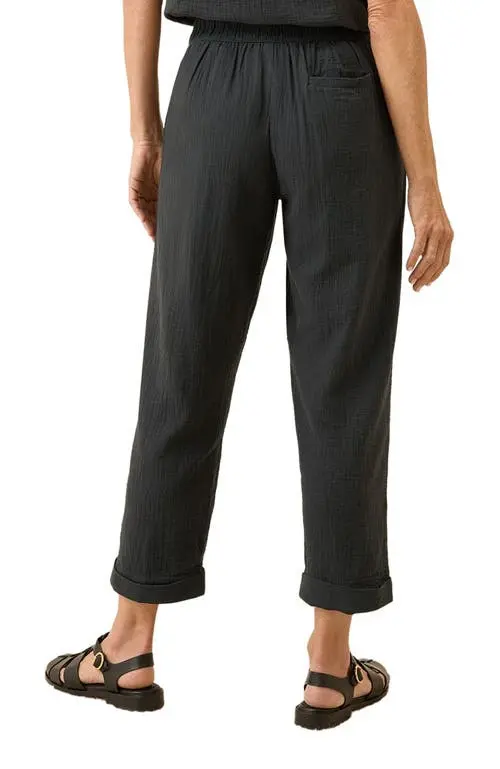 PACT Organic Cotton Coastal Double Gauze Rolled Cuff Pant