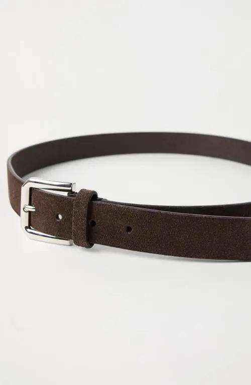 Brunello Cucinelli Leather Belt - Rust Brown