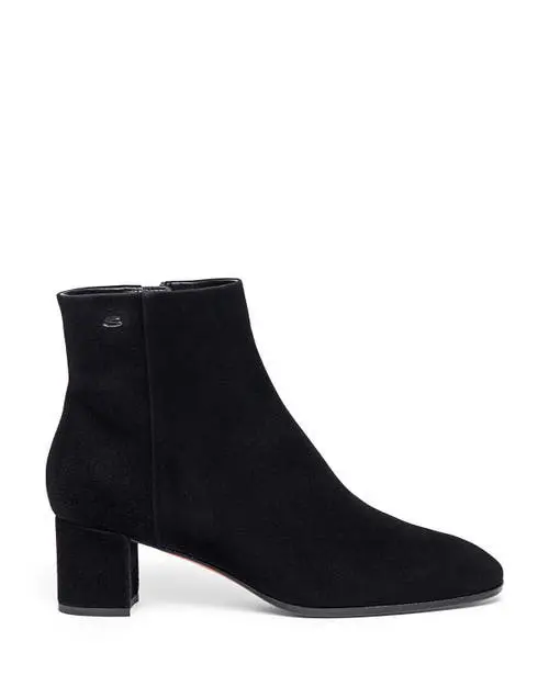 Santoni Suede Ankle Boot