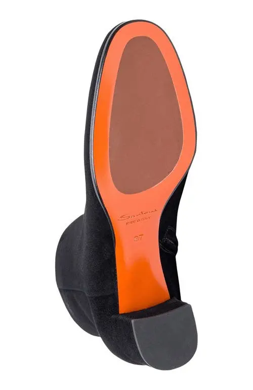 Santoni Suede Ankle Boot