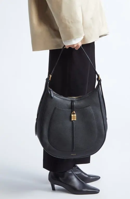 DEMELLIER Siena Leather Hobo Bag