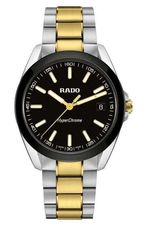 RADO Hyperchrome Bracelet Watch - Black