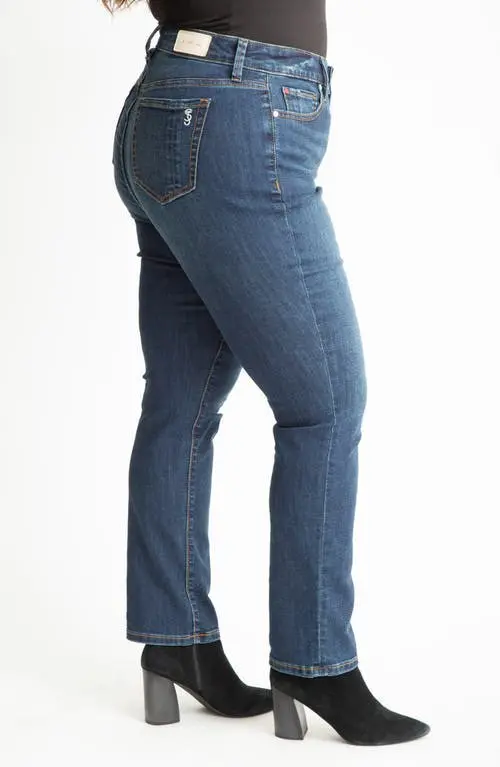 SLINK JEANS High-waist Straight Leg Jeans - Maya