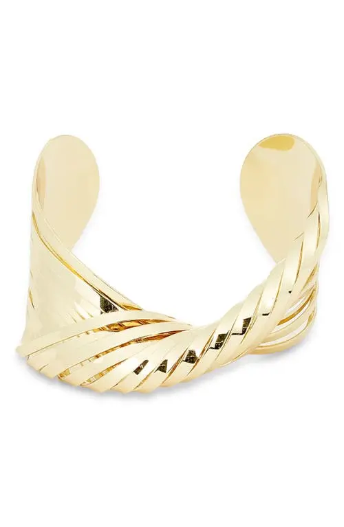 Nordstrom Twisted Cuff - Gold