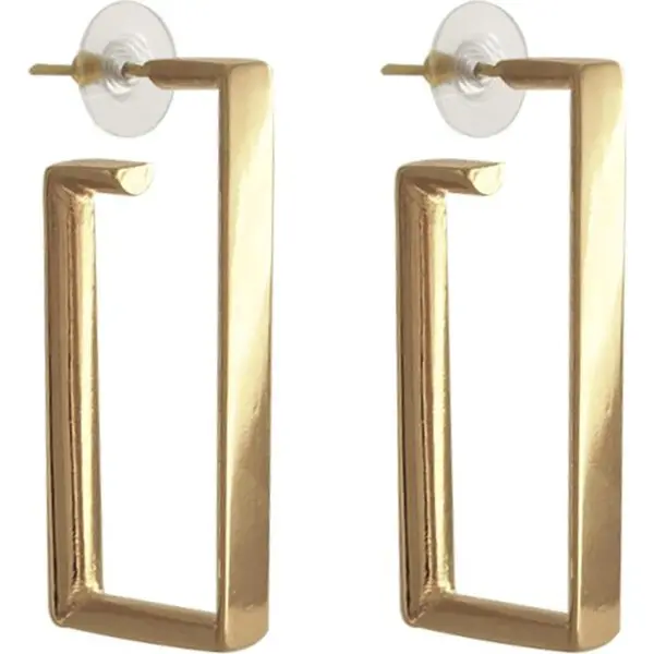 CXC Big Ionian Statement Earrings - Gold