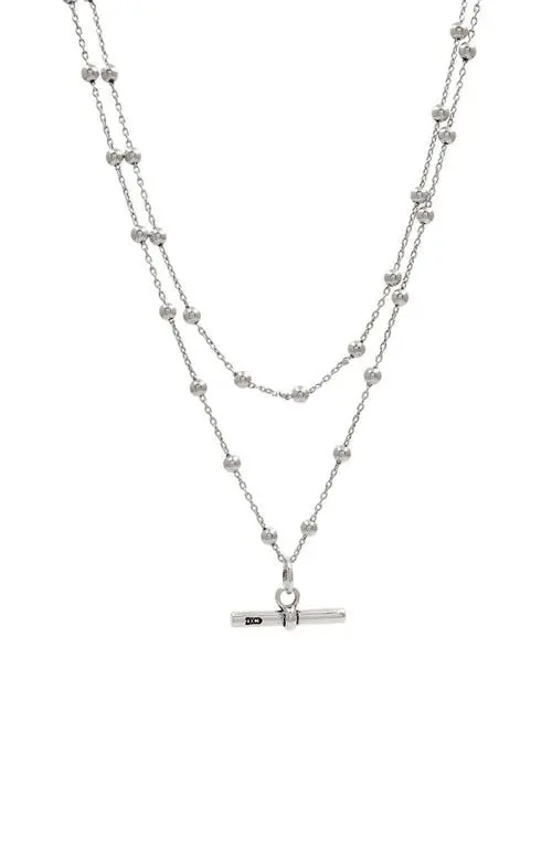 CXC Mast Necklace - Silver